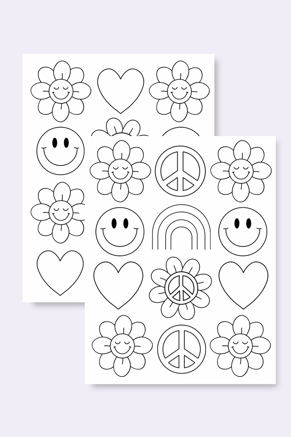 Groovy Coloring Pages for Kids – Free & Fun to Print - Simply Bits of Us