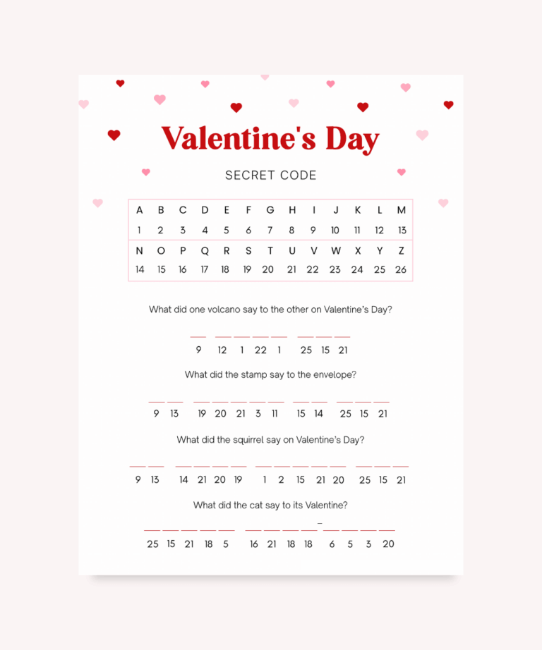 Fun Christmas Secret Message Printable for Kids - Simply Bits of Us